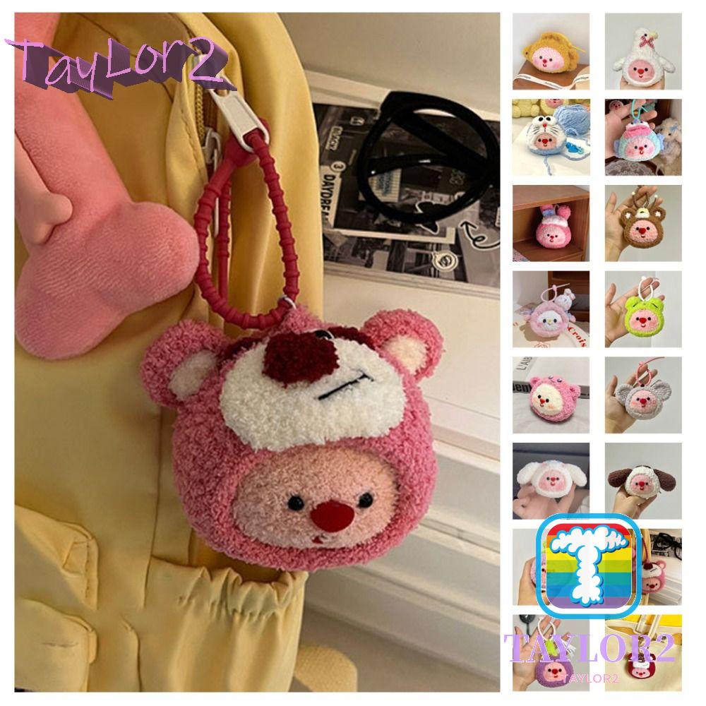 ATAYLOR Taiyaki Loopy Keychain, Pachacco Plush Stuffed DIY Pororo Plush ...