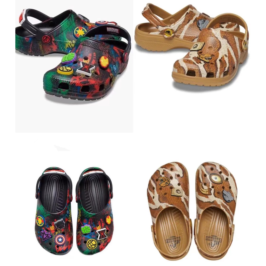 Crocs kid's shoes Girl Cute cartoon Boy Sandals cute ready stockkt cat ...