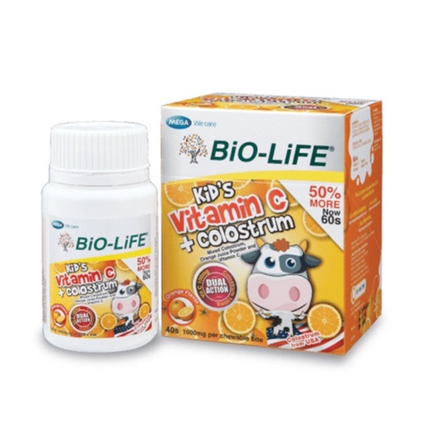Bio-Life Kids Vit C+Colostrum - Orange (Exp: 02/2025) | Shopee Malaysia