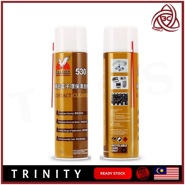 Original BSS Falcon 530 Strong Chemical Cleaner Spray For IC Lcd Board ...