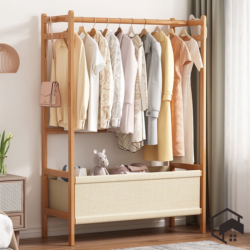 Coat Rack Floor-Standing Bedroom Storage Simple Multi-Functional ...