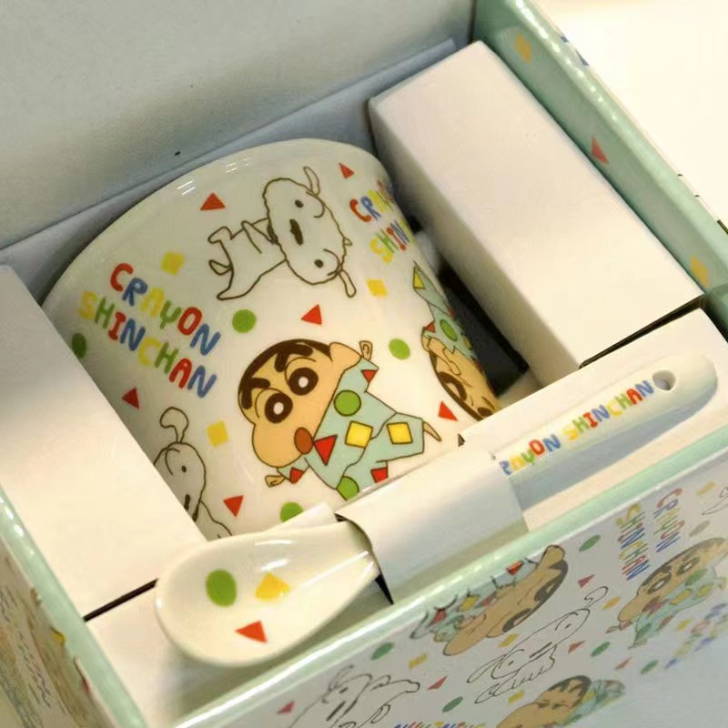 Crayon Shin-chan mug 蜡笔小新马克杯 | Shopee Malaysia