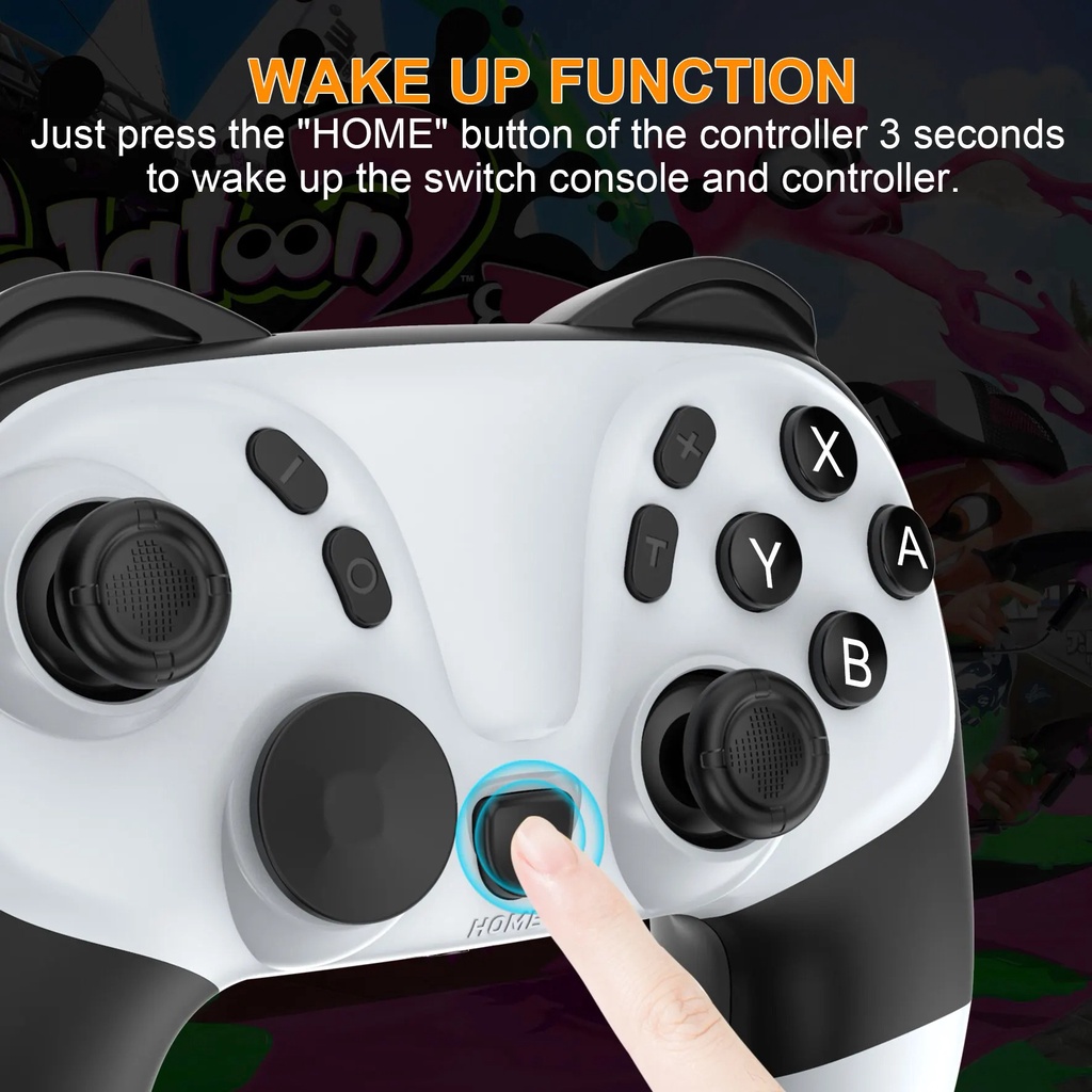 Wireless Bluetooth Gamepad, Supports Wired Switch and PC XINPUT Mode ...
