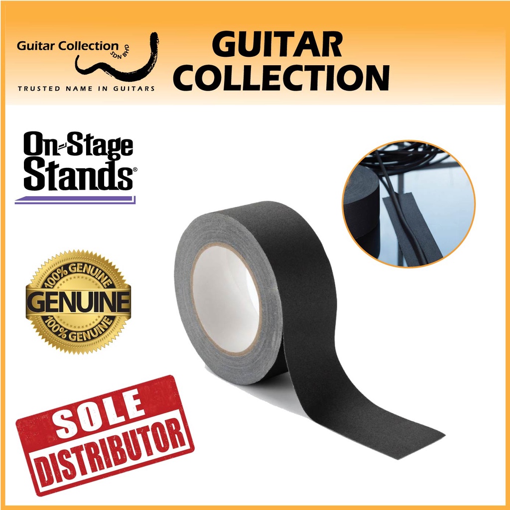 On Stage GT260B Gaffer Tape / Cable Management Tape | 2" Width (180 ft ...