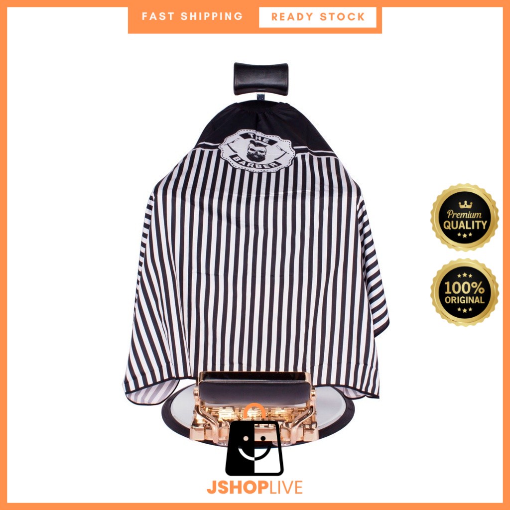 THE BAEBER Cutting Cape (Skull) (BB) | Shopee Malaysia