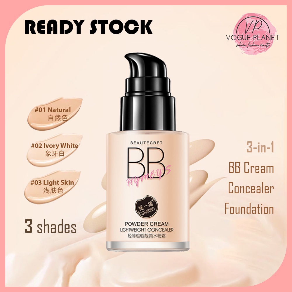 Makeup Long Lasting BB Cream Powder Cream Lightweight Concealer ...