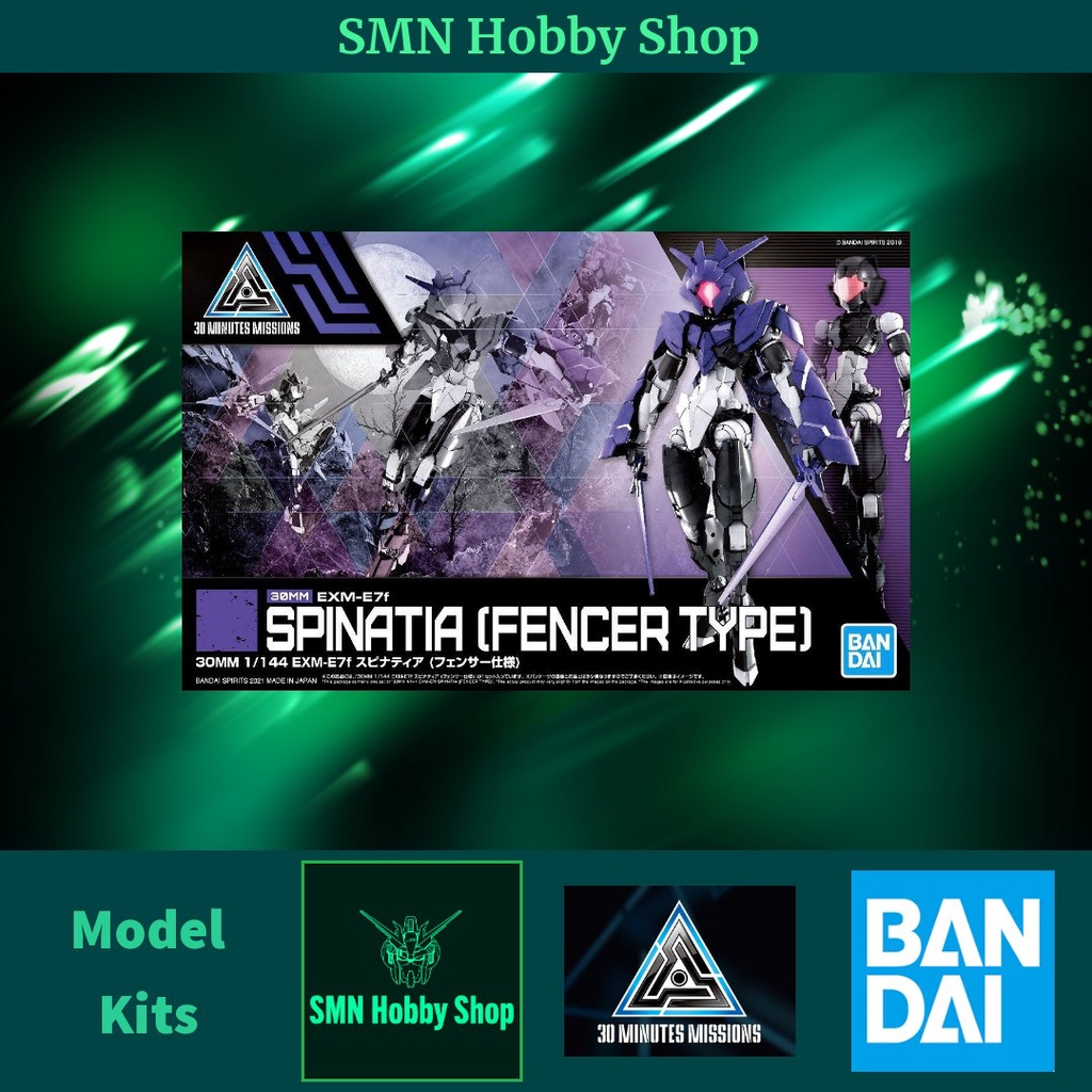 30MM 1/144 EXM-E7F Spinatia Fencer Type 038 Toys Plastic Model Kit ...