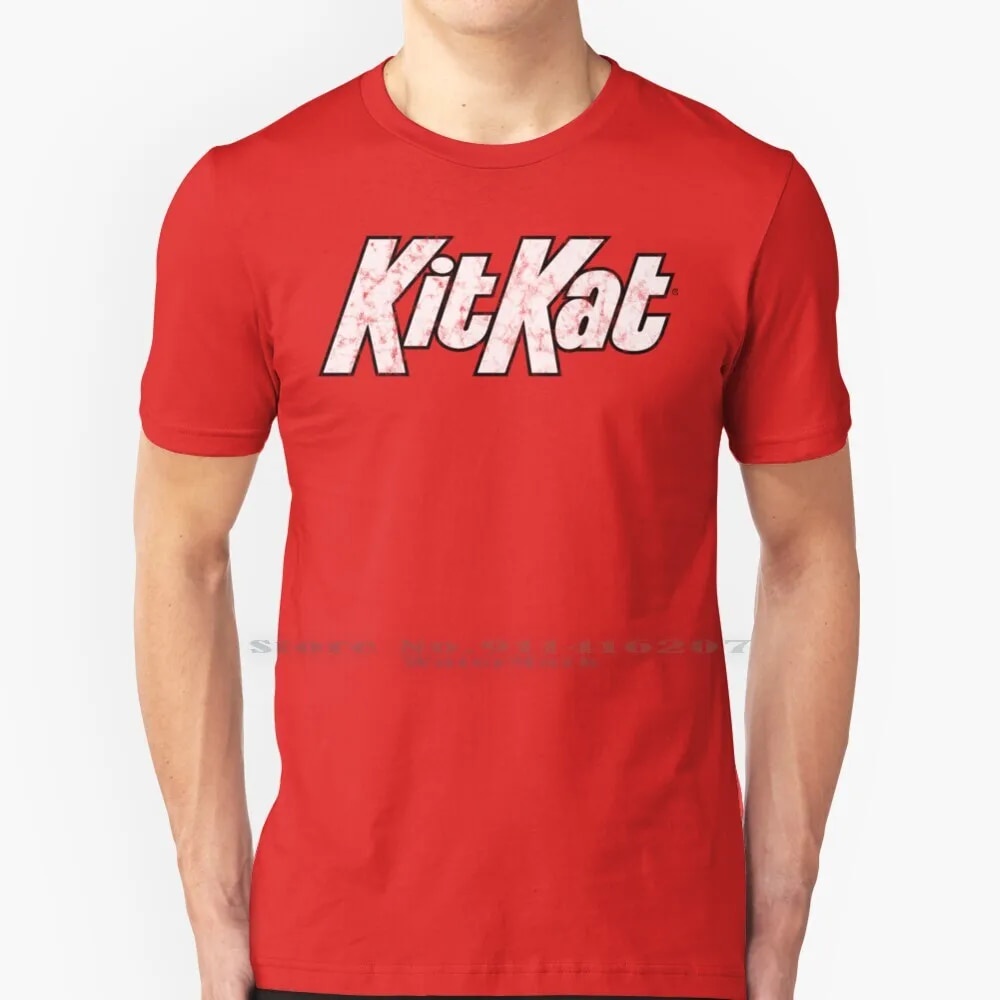 Kitkat Vintage Distressed Us Logo T Shirt 100% Pure Cotton Kitkat ...