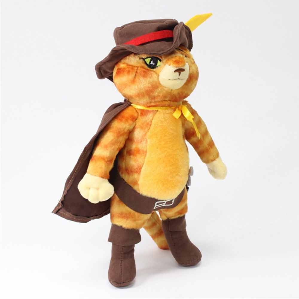 New Puss In Boots Perrito Plush Toys Cute Kitty Softpaws Puss Funny Cat ...