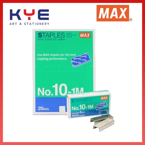 Max Staples Bullet / Staples / Ubat Stapler No.10-1m (Original ...
