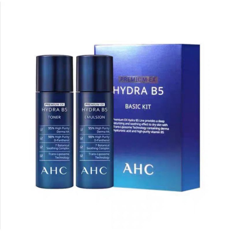 AHC Premium Ex Hydra B5 Set: Toner 60ml + Lotion 60ml | Shopee Malaysia