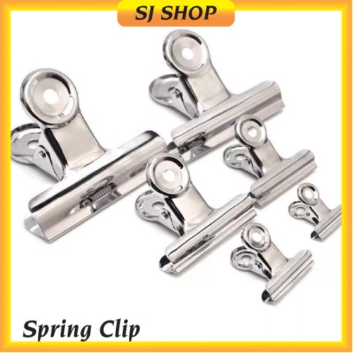 Round Spring Clip 22mm 31mm 38mm 52mm 64mm 76mm | Metal Clip | Bulldog ...