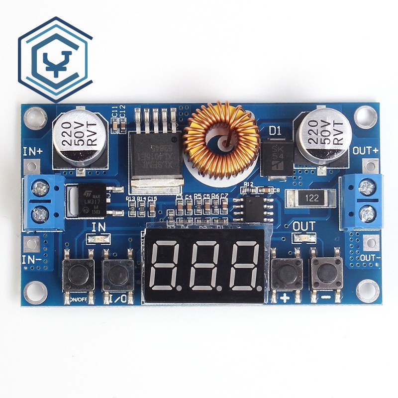 1PCS DC-DC 5-36V to 1.2V-32V 5A 75W Step Down Module Adjustable Voltage ...