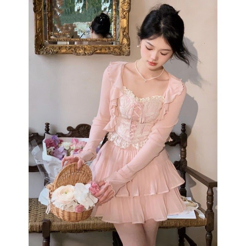 Pure Desire Sling Princess Skirt Sweet A- line Skirt | Shopee Malaysia