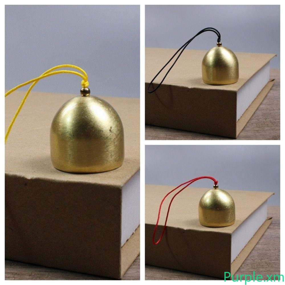 [New] Brass bell Pure Copper Metal Bell Wind Chime Pendant Anti-theft ...