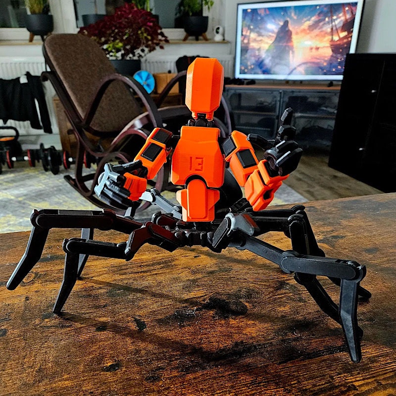 Spiderman 3d Printing Multi-Joint Action Figure Lucky 13 Influencer ...