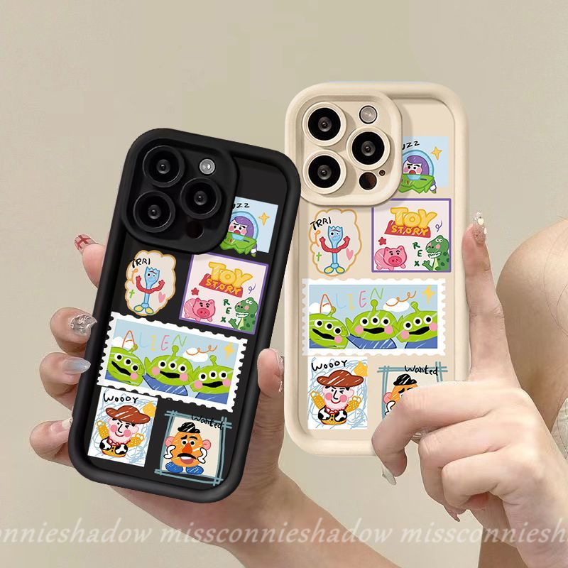 Cartoon Funny Alien Tags Toy Story Casing For Infinix Smart 7 8 5 6 ...