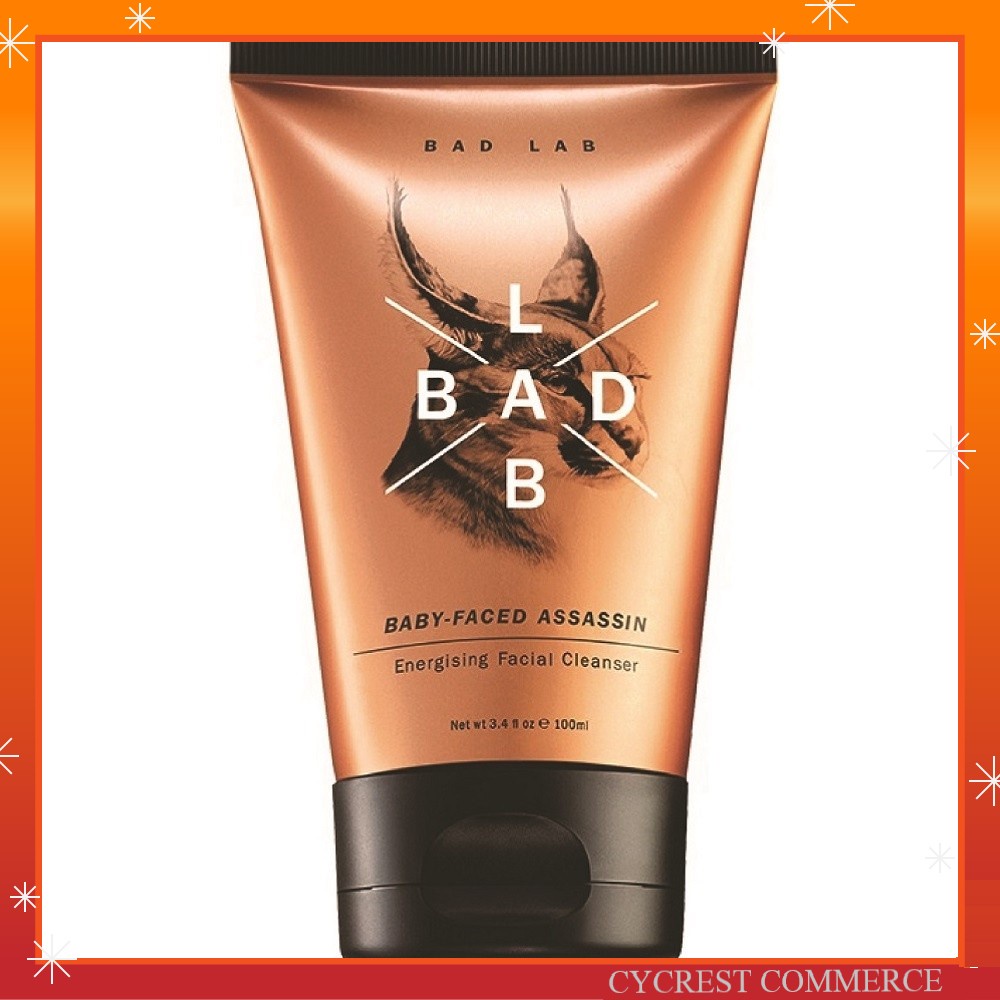 Bad Lab Baby Faced Assassin Energising Facial Cleanser (100ml ...