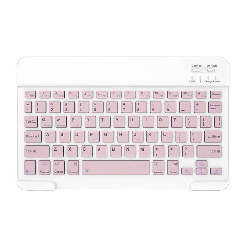 Stock Ready 】 10 Inch Wireless Bluetooth Keyboard Wireless Mouse Set Universal Wireless Keyboard