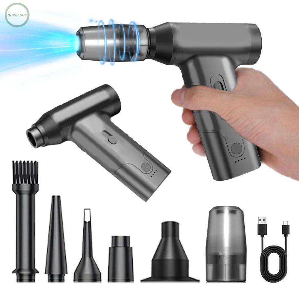 Mini Jet Fan Turbo Strong violent Fan With LED Lighting Dust ...