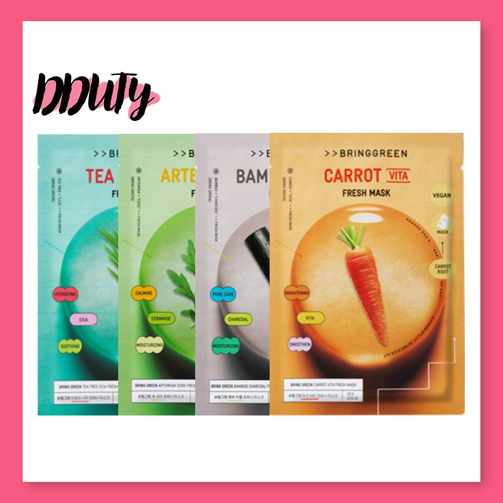 BRING GREEN Fresh Mask 20g(1ea) | Shopee Malaysia