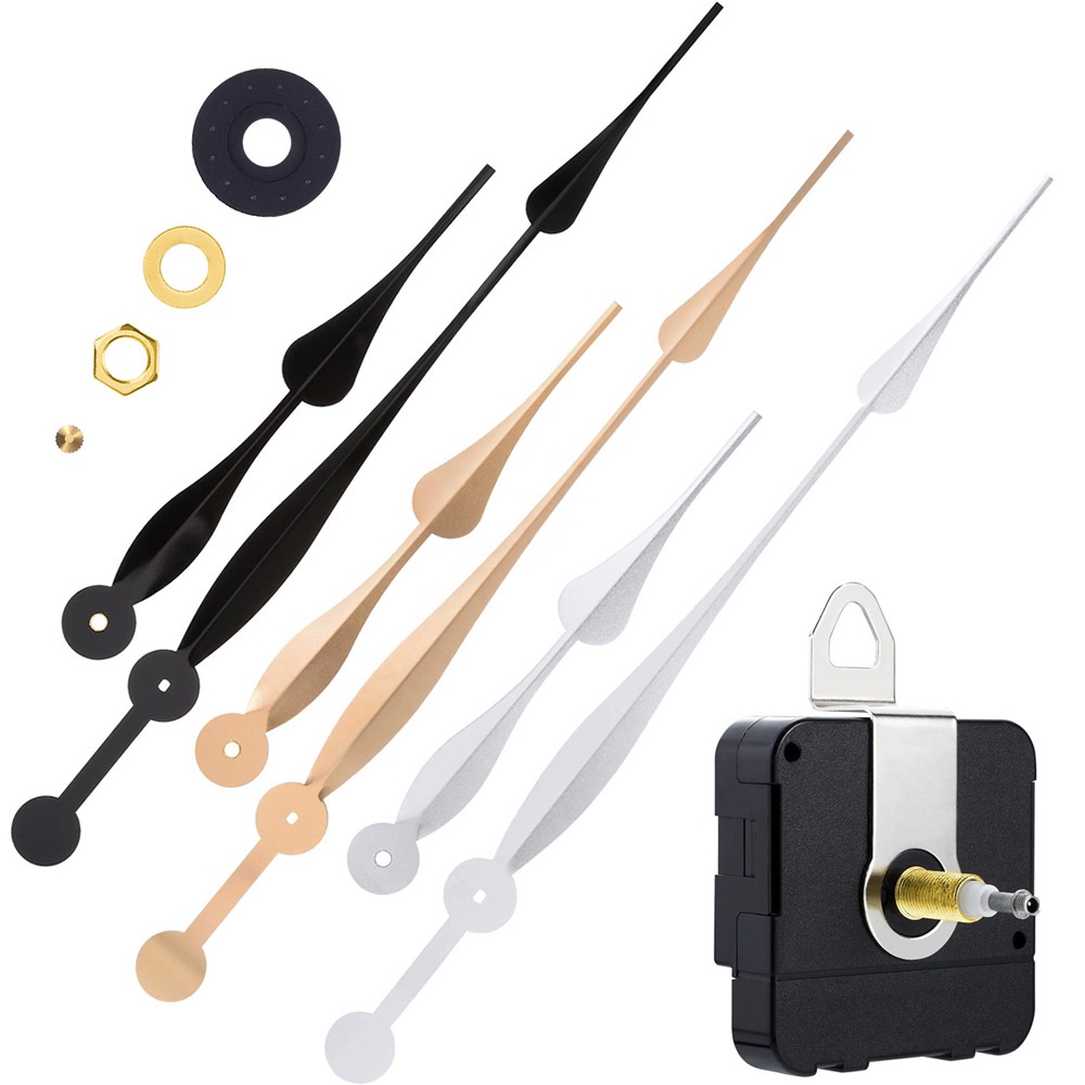 [Meimeier] Diy High Torque Wall Clock Movement Metal Pointer Set Quartz ...