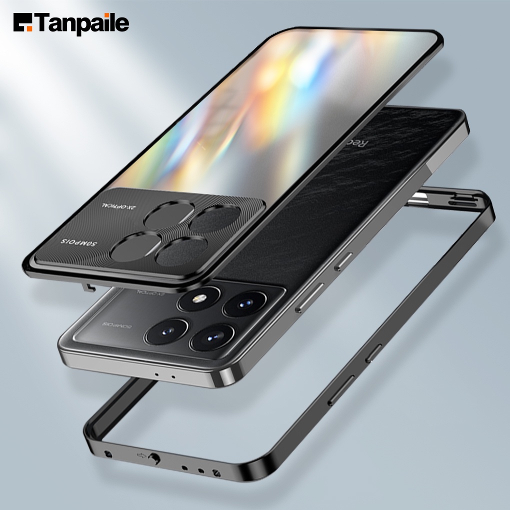 Luxury Ultra-Thin Aluminum Alloy Metal Bumper Case for POCO X6 PRO X5 ...