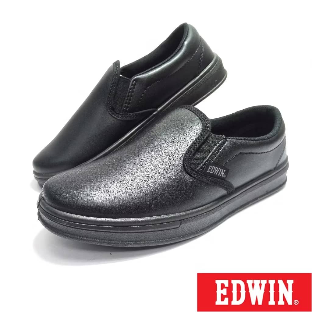 100%ori EW3010 Kasut Sekolah Hitam Edwin # /Black School Shoes/Primary ...