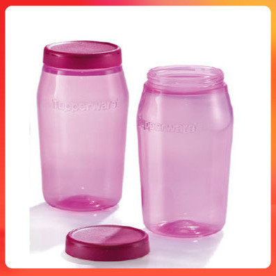 Tupperware 825ml Universal Jar Maroon Purple Virtually Unbreakable New ...