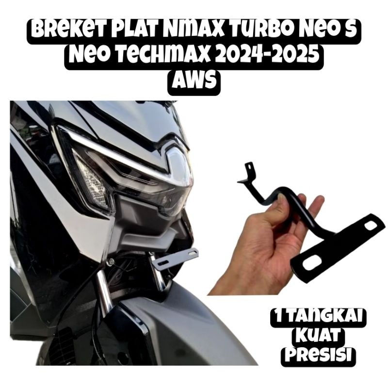 Nmax TURBO NEO TECHMAX NEO S 2024 PNP X3 Number Plate Holder | Shopee ...