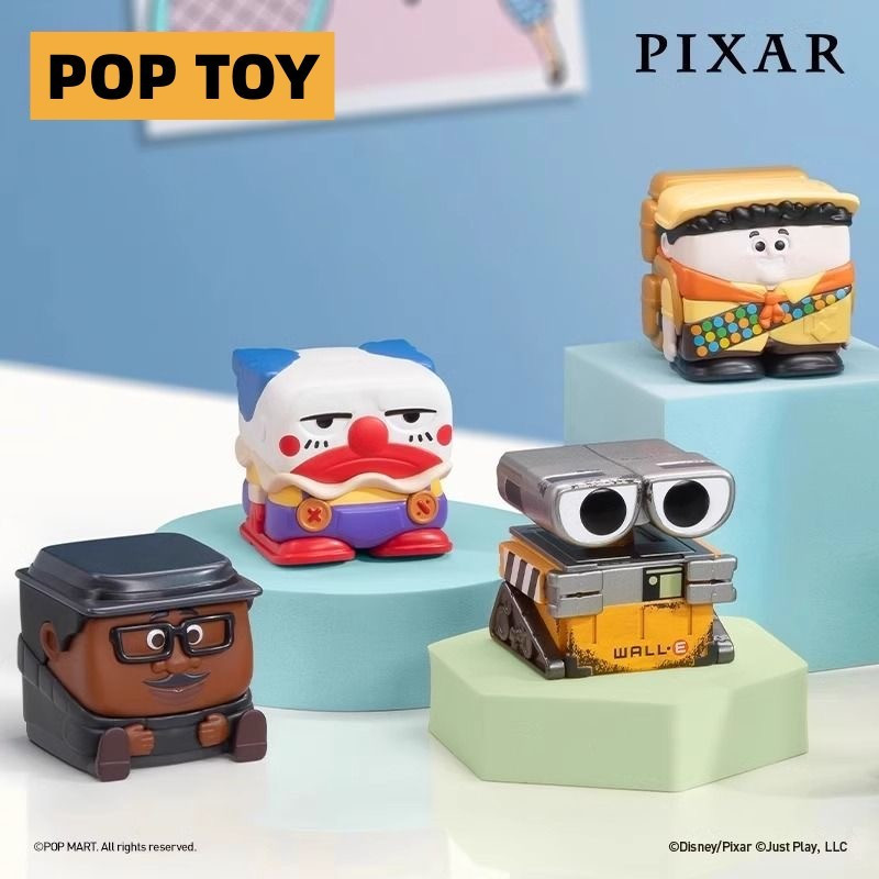Pixar Pop Cube 1 2 3 Series Popmart Cute Figures Hobby Collecting Gift ...