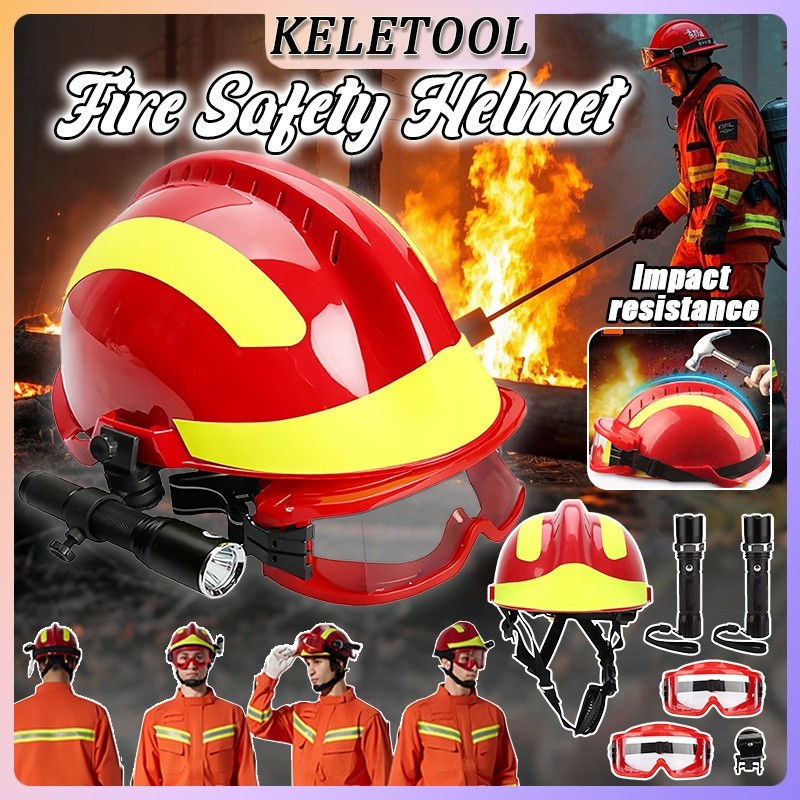 Emergency rescue helmet firefighter safety helmet workplace fire ...