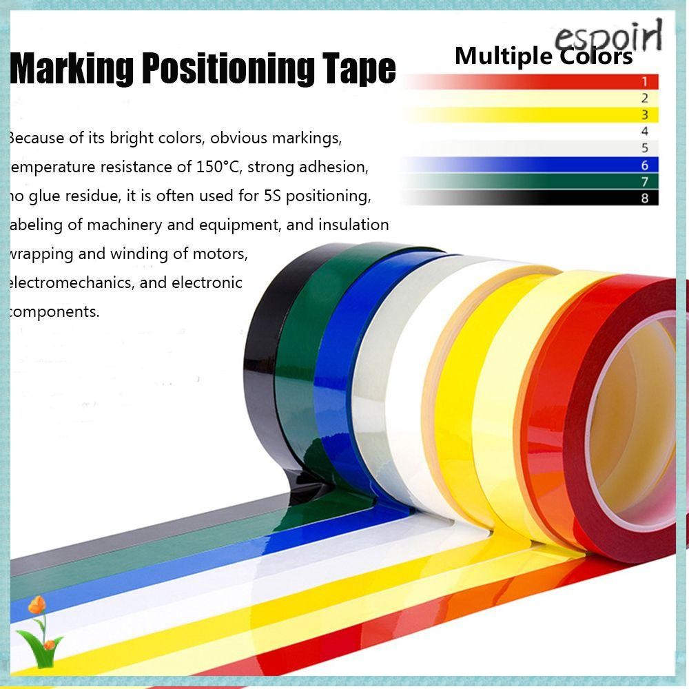 ESPOIR 1 Pcs Desktop Positioning Tape Adhesive DIY 5S No Trace ...
