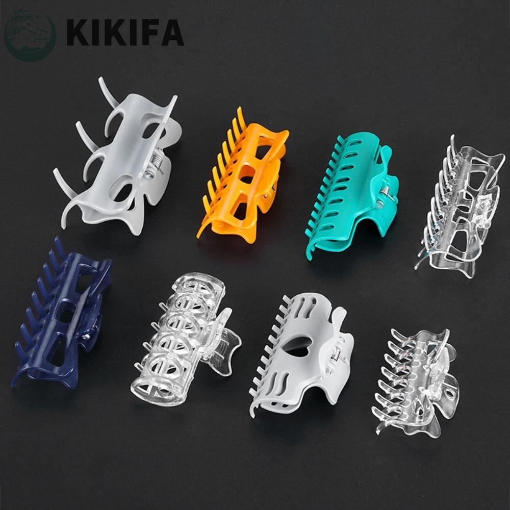 KIKIFA Hairdressing Hair Grip Clips, Thermal insulation Plastic Perm ...
