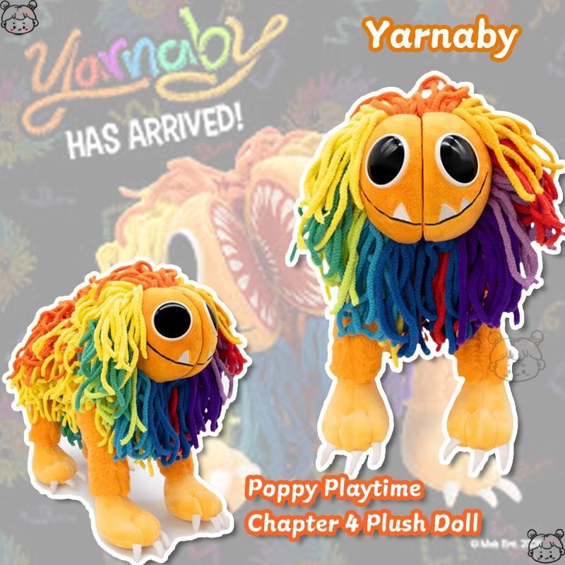 Poppy Playtime 4 Yarnaby Lion Anime PlushHorror Game Periphery Cuddle ...