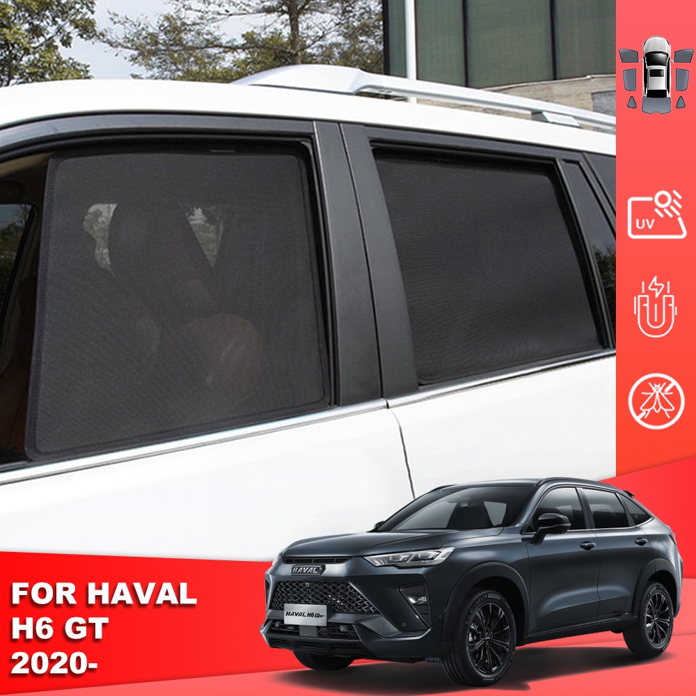 For Haval H6S H6 GT Coupe 2020-2023 Car Sunshade Shield Magnetic Rear ...