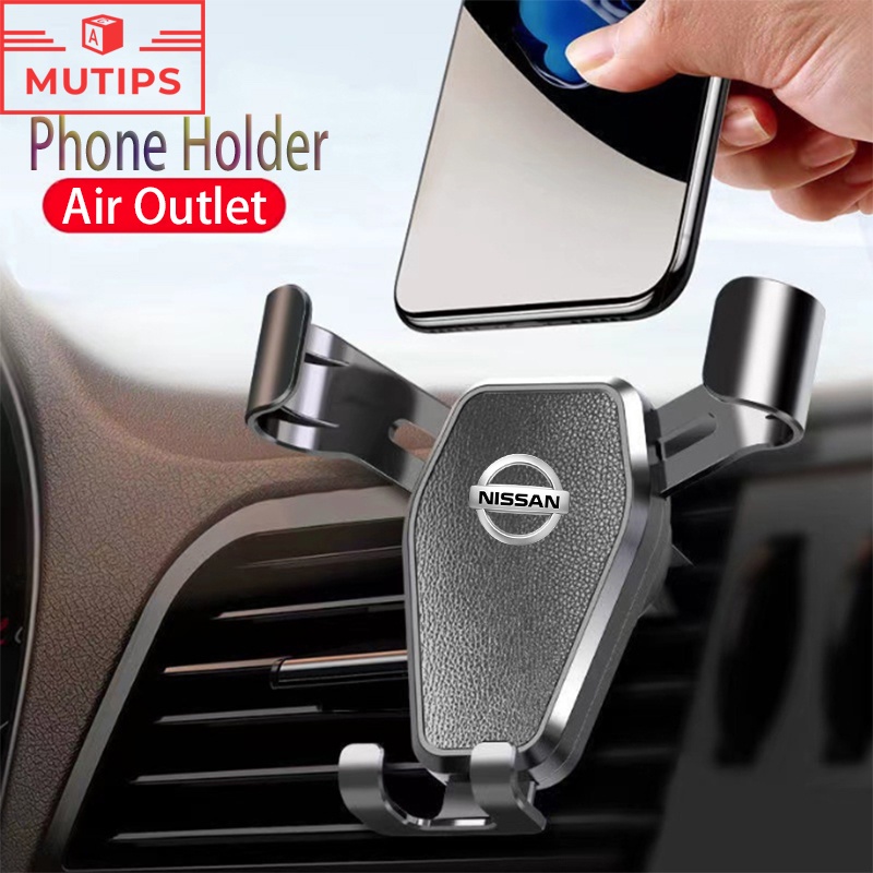 Nissan Car Air Vent Handphone Stand Auto Scaling GPS Phone Holder Grip ...