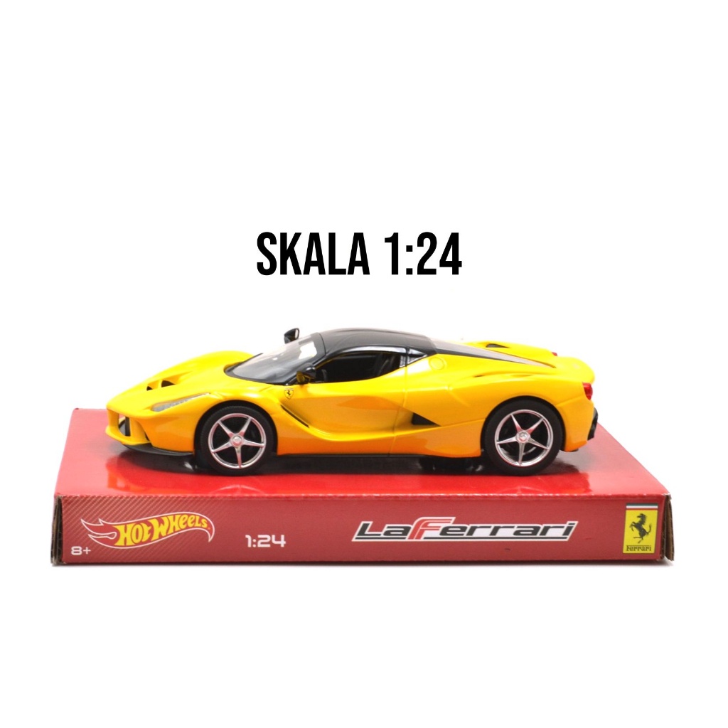 Hot Wheels Ferrari Laferrari 1:24 Scale Loose Pack | Shopee Malaysia