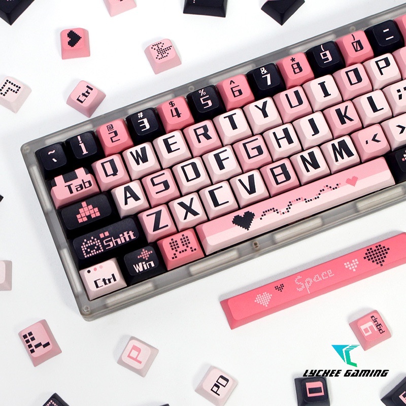 PBT material XDA height keyboard cap, five sided sublimation ...
