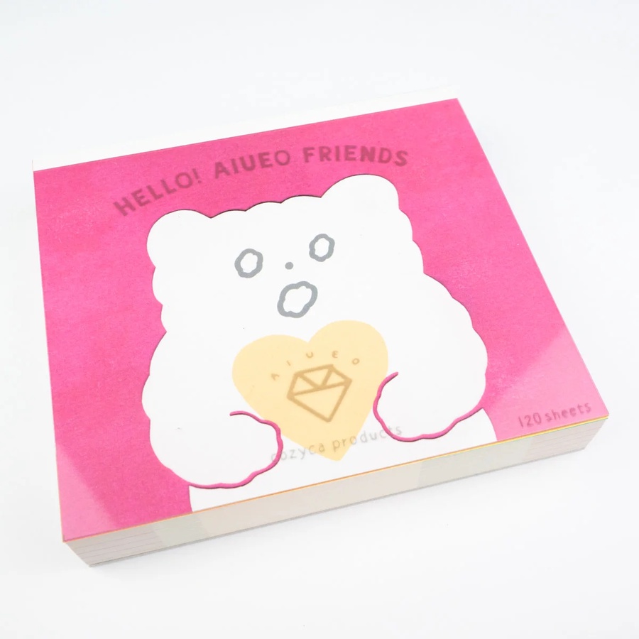 Japan AIUEO X cozyca products Note Paper/Hello Friends eslite | Shopee ...