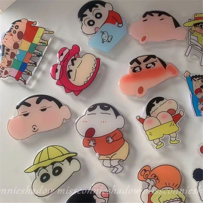 Kawaii Crayon Shin-Chan Cute Cartoon Magnetic Suction Phone Bracket ...