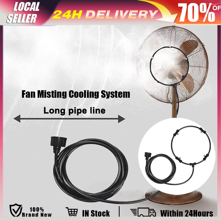 18Inch Outdoor Misting System Water Mist Nozzles Mist Fan Ring Garden ...
