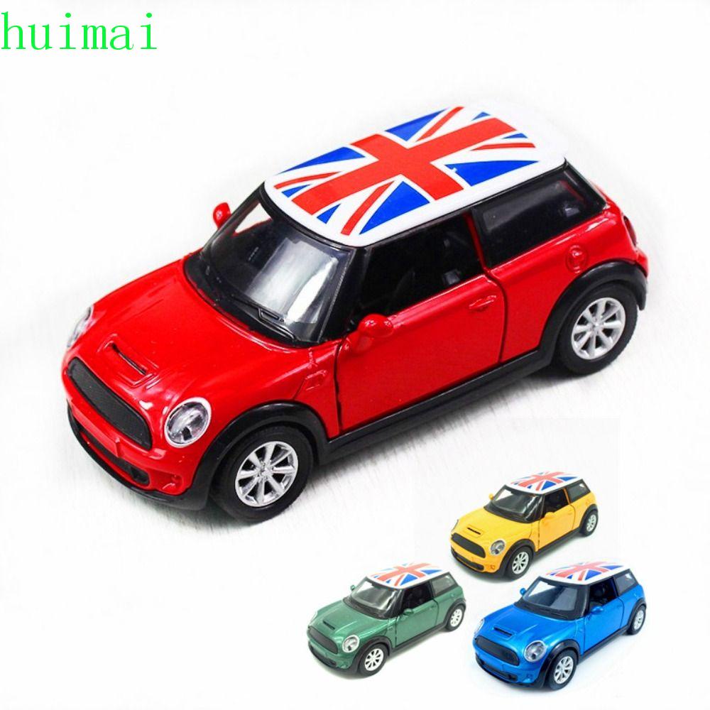 HUIMAI Simulated Mini Cooper Alloy Vehicle, Model Car Alloy Model 1:32 ...