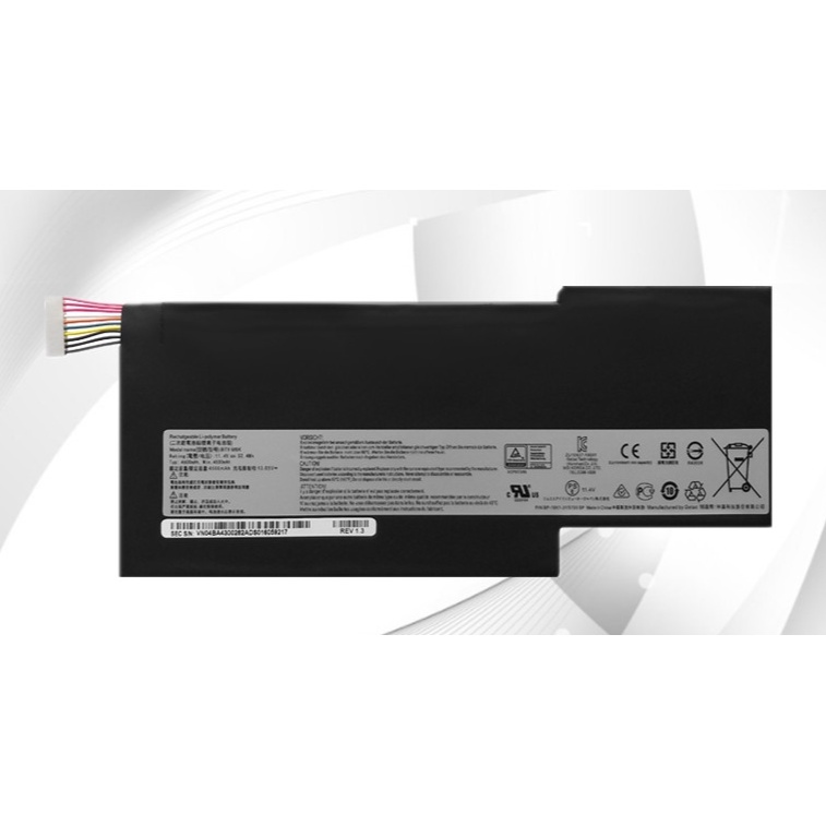 New MSI BTY-M6K MS-17B4 MS-16 R1 7RG GF63 GF75 Laptop battery | Shopee ...