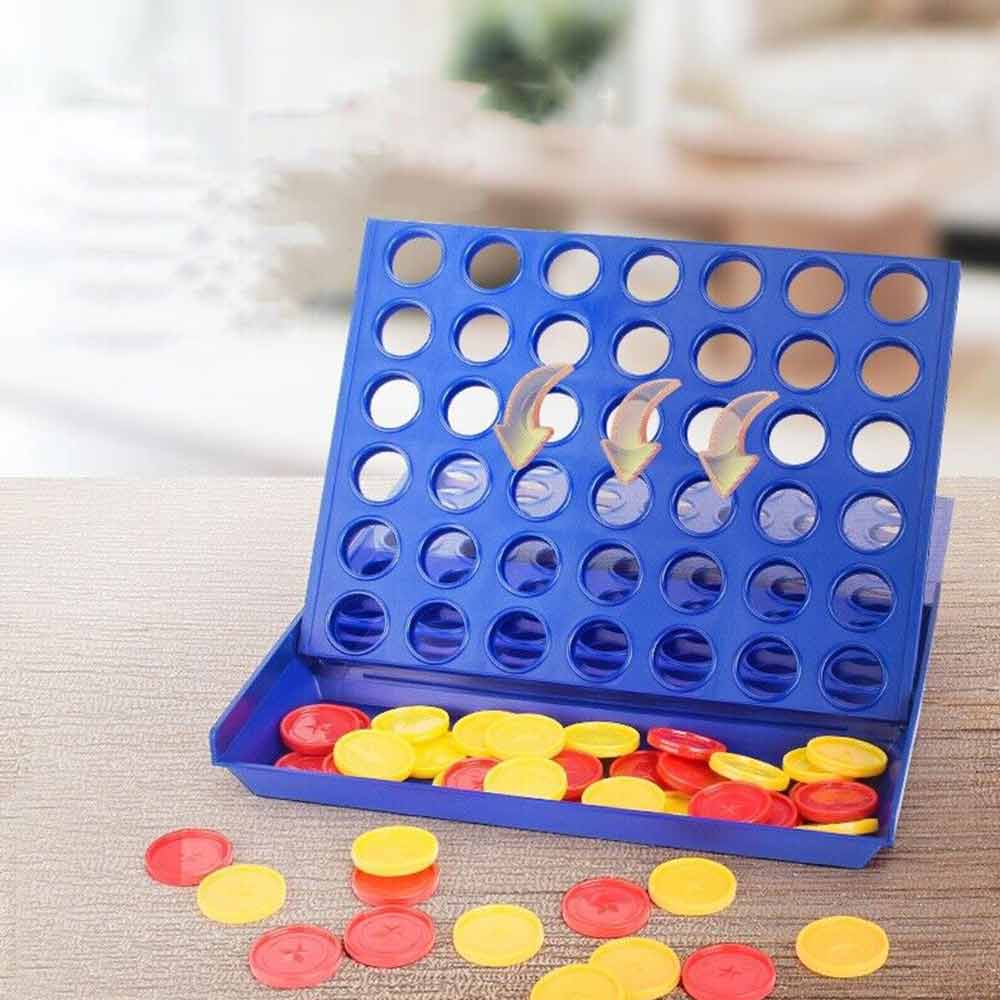 Large Connect Four In A Row 4 In A Line Board Game Kids Children ...