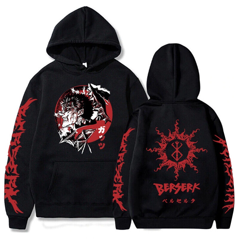 Berserk Guts Griffith Anime Hoodies Pullovers | Shopee Malaysia