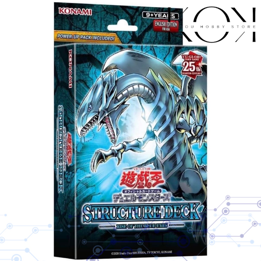 Yugioh OCG Asian English Structure Deck Rise of the Blue Eyes SDRB AE ...