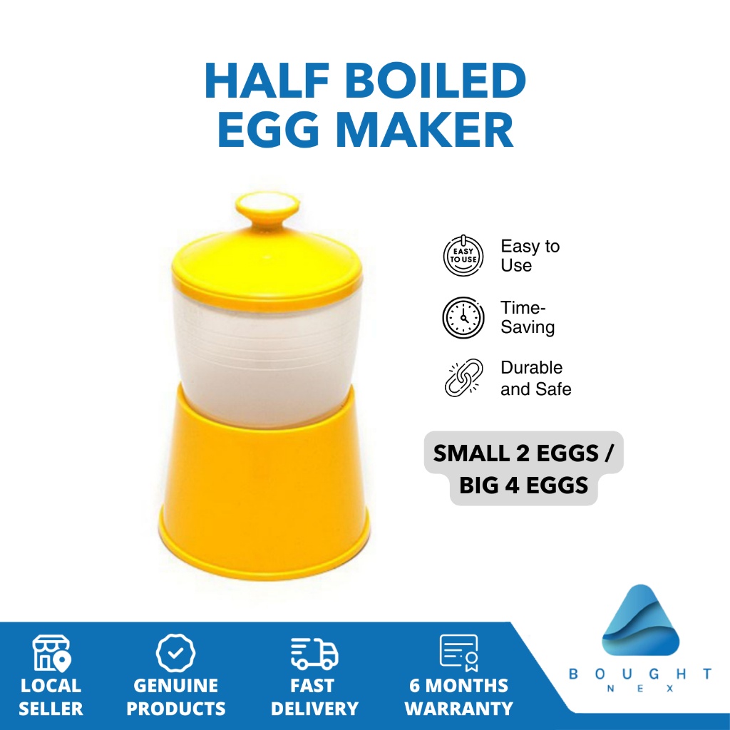 Half Boiled Egg Maker Boil Egg Half Egg Seconds Half Boil Container Egg ...