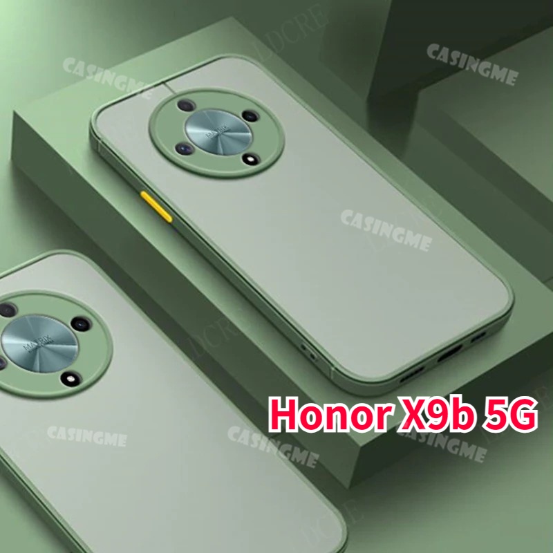 Honor X9b 5G Shockproof Transparent Matte Phone Case Protects The ...