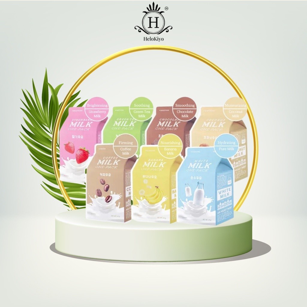 APIEU Milk Sheet Mask (7 types to choose) | Shopee Malaysia